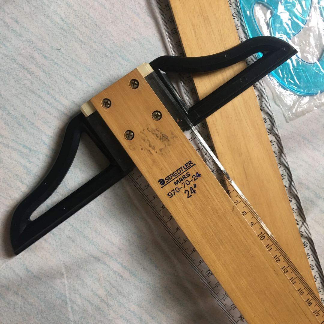 Tsquares, curvilinear, tri scale ruler. Sold as set, Hobbies & Toys ...