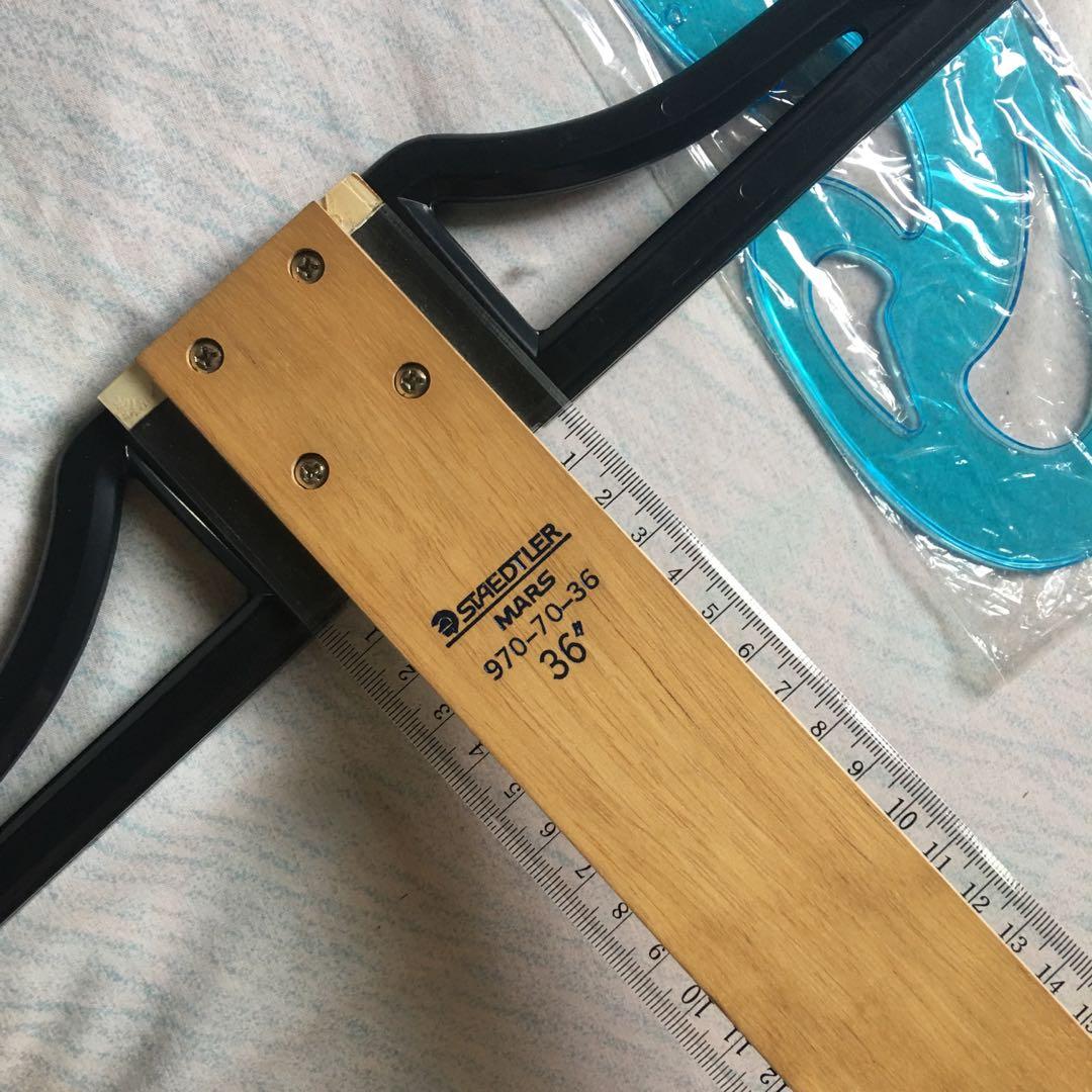 Tsquares, curvilinear, tri scale ruler. Sold as set, Hobbies & Toys ...