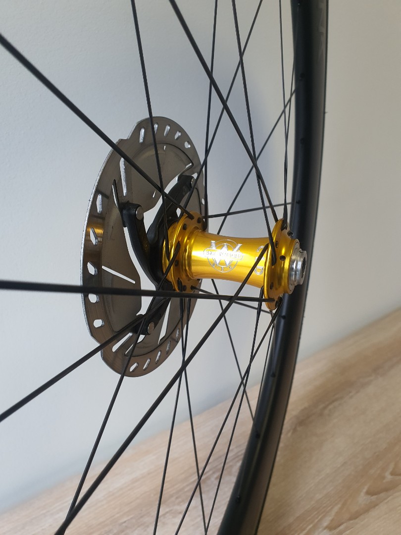 Wheel Angel Disc wheelset, Sports Equipment, Bicycles & Parts, Bicycles ...