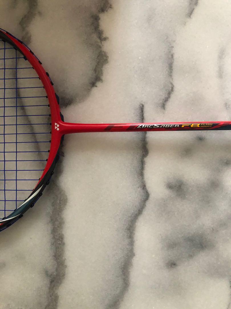 Yonex Arcsaber Flash Boost (FB) Badminton Racquet Victor Li Ning ...
