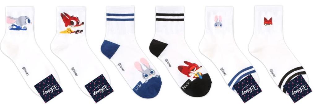 Zootopia Sock, Women's Fashion, Accessories, Socks & Hosiery on Carousell