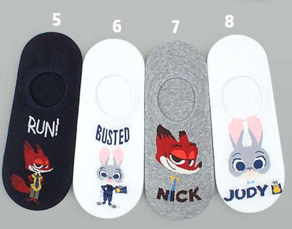 Zootopia Sock, Women's Fashion, Accessories, Socks & Hosiery on Carousell