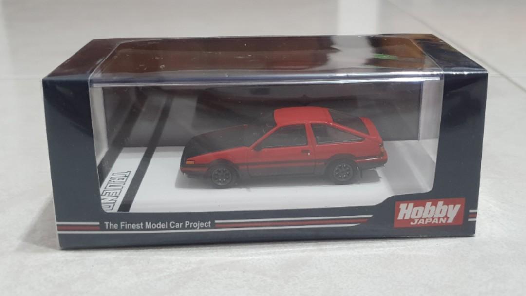 1/64 Hobby Japan Toyota SPRINTER TRUENO GT APEX(AE86) Red Custiomized ...