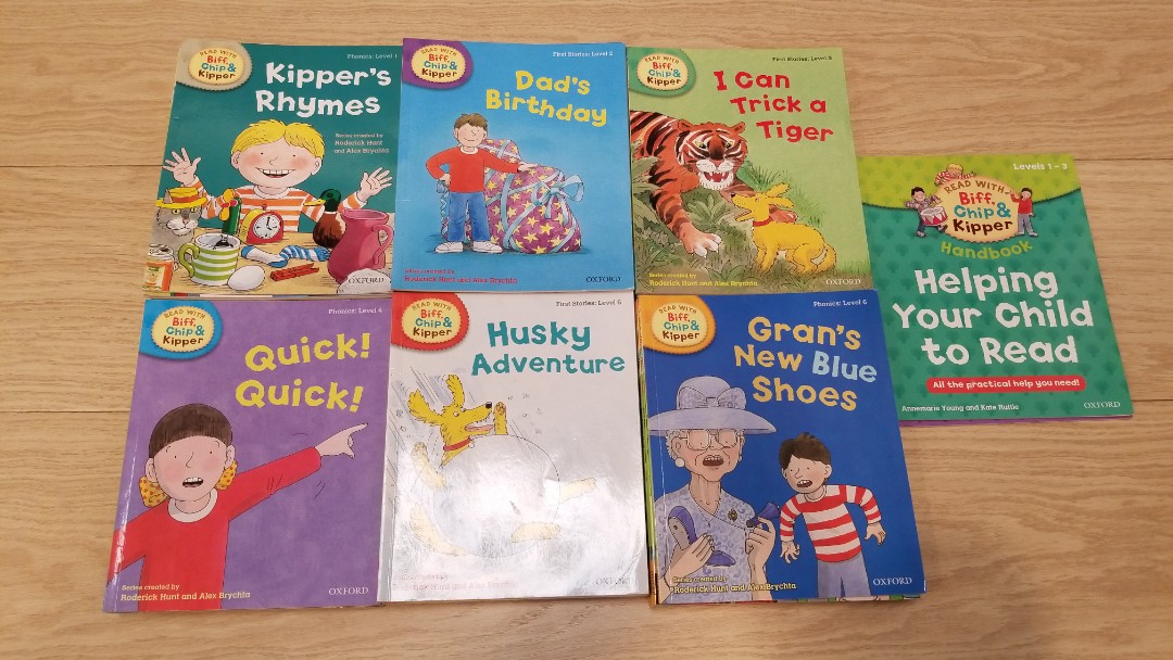 正版 Oxford ~ Read with Biff, Chip and Kipper ( ORT OST), 興趣及遊戲, 書本 & 文具 ...