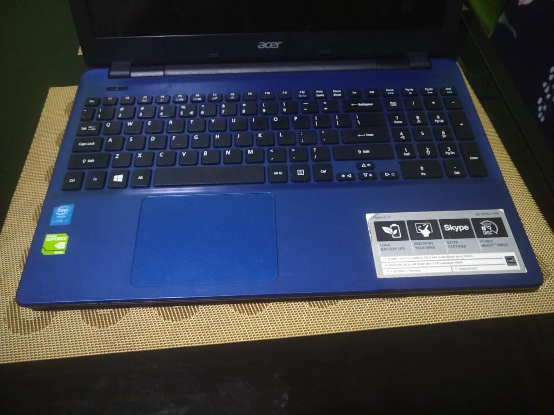 Acer Core i7 5th Gen 4gb RAM 1tb hdd Nvidia Laptop, Computers & Tech ...
