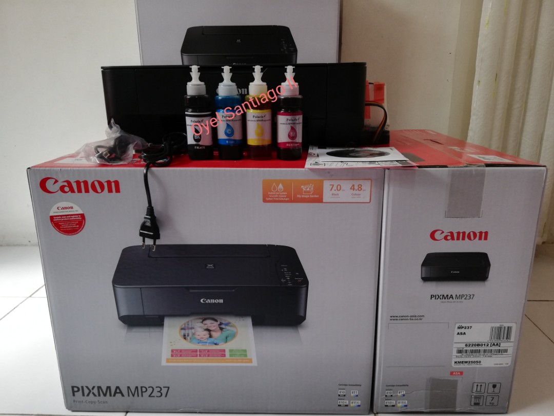Canon pixma mp237 - BNEW Heavy duty 3 in 1 printer with ciss, Computers ...