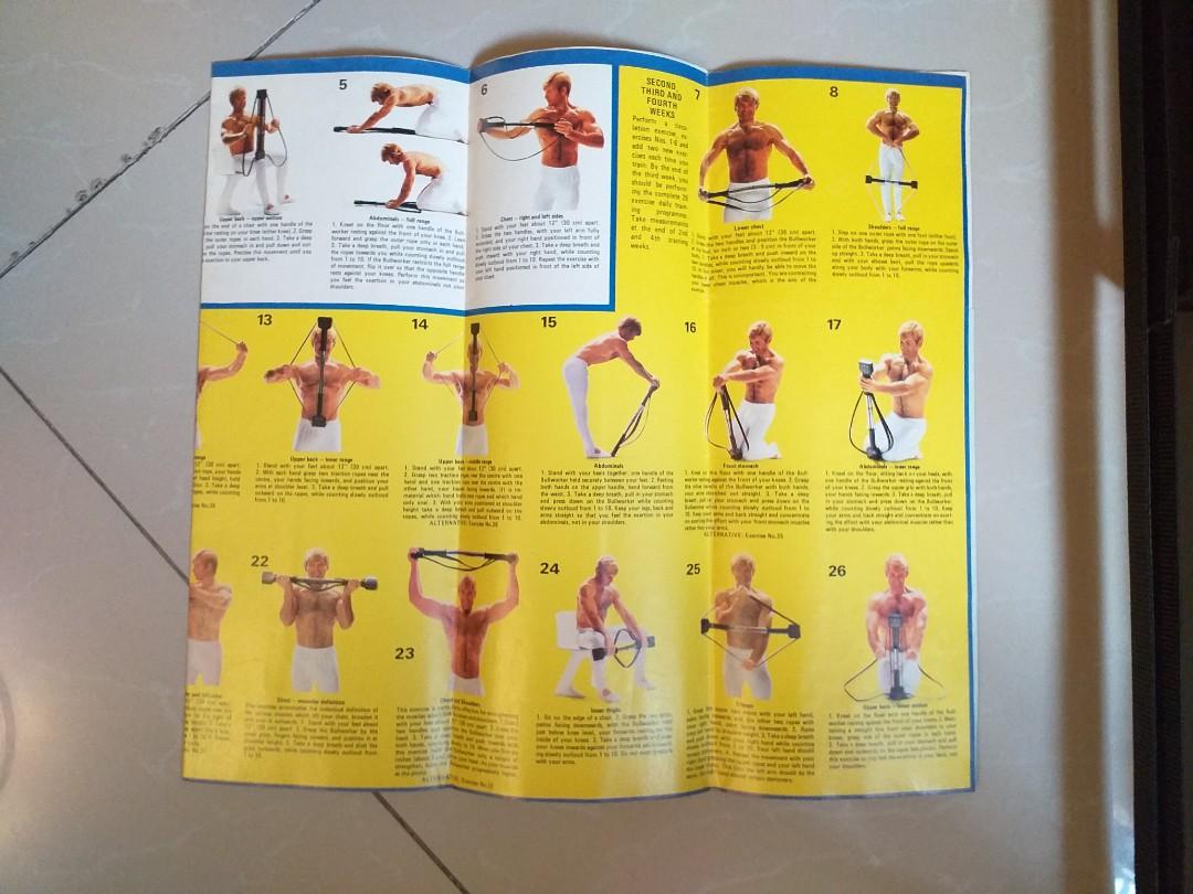 BULLWORKER X5, Health & Nutrition, Assistive & Rehabilatory Aids ...