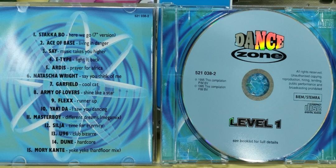 (CD) Dance Zone : Level 1 - Various Artists, Hobbies & Toys, Music ...