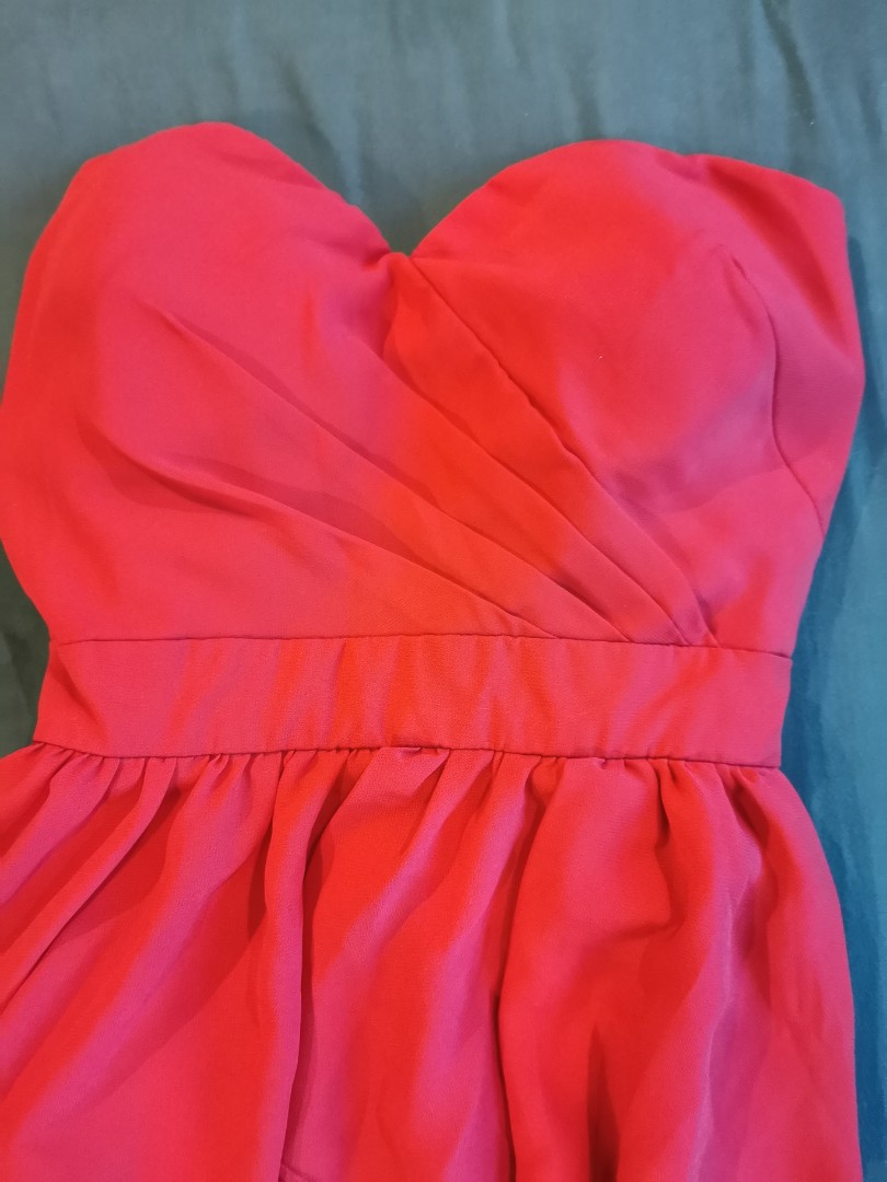 Cinderella tube red dress ♥️, Women's Fashion, Dresses & Sets, Dresses ...