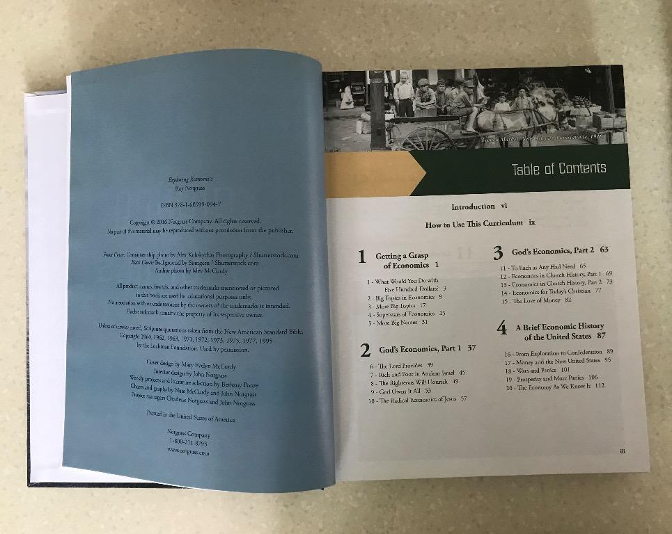 Exploring Economics Bundle (Ray Notgrass), Hobbies & Toys, Books ...