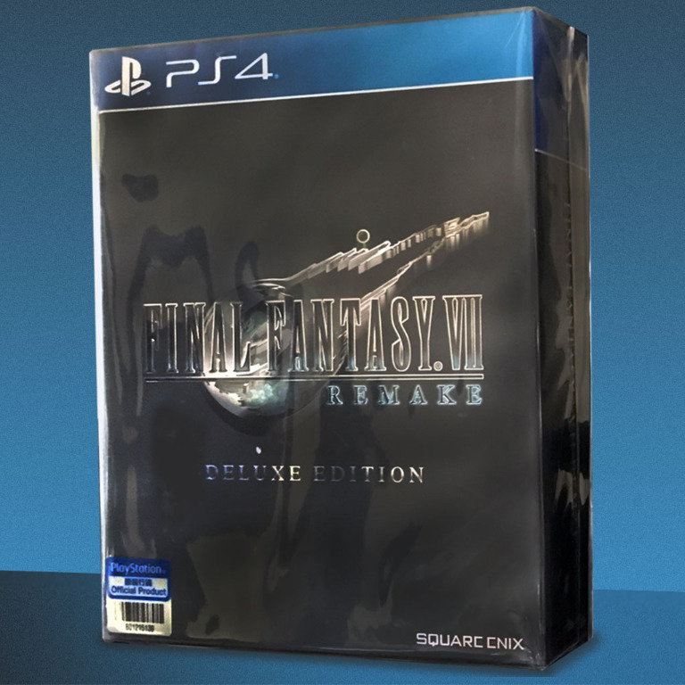 Final Fantasy VII Remake Deluxe Edition (R3), Video Gaming, Video Games, PlayStation on Carousell