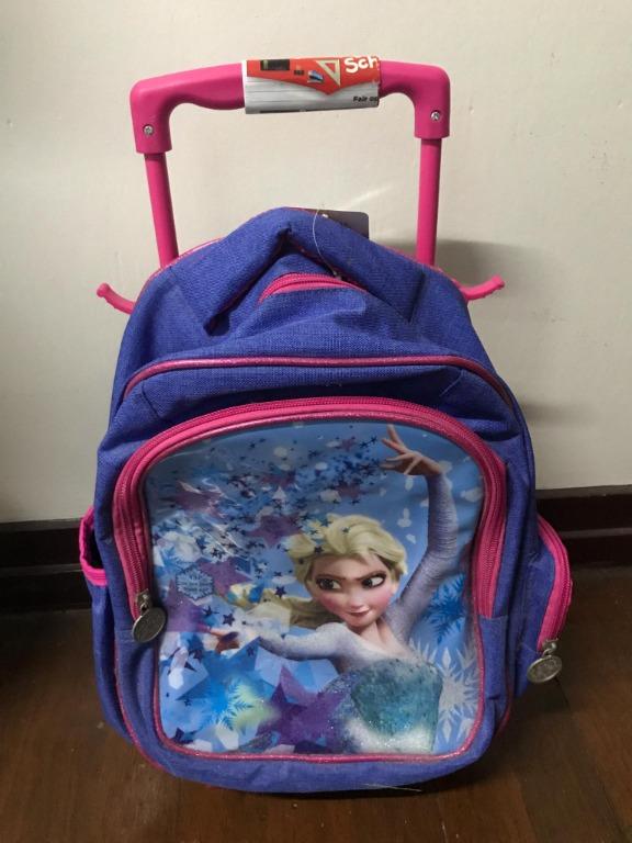 FROZEN - Elsa Trolley School Bag, Babies & Kids, Baby Nursery & Kids ...