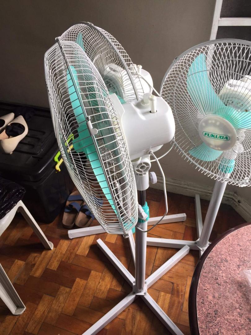 Fukuda electric stand fan, Furniture & Home Living, Lighting & Fans ...