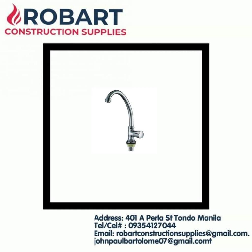 Gooseneck Kitchen Faucet Vertical Tap, Commercial & Industrial ...