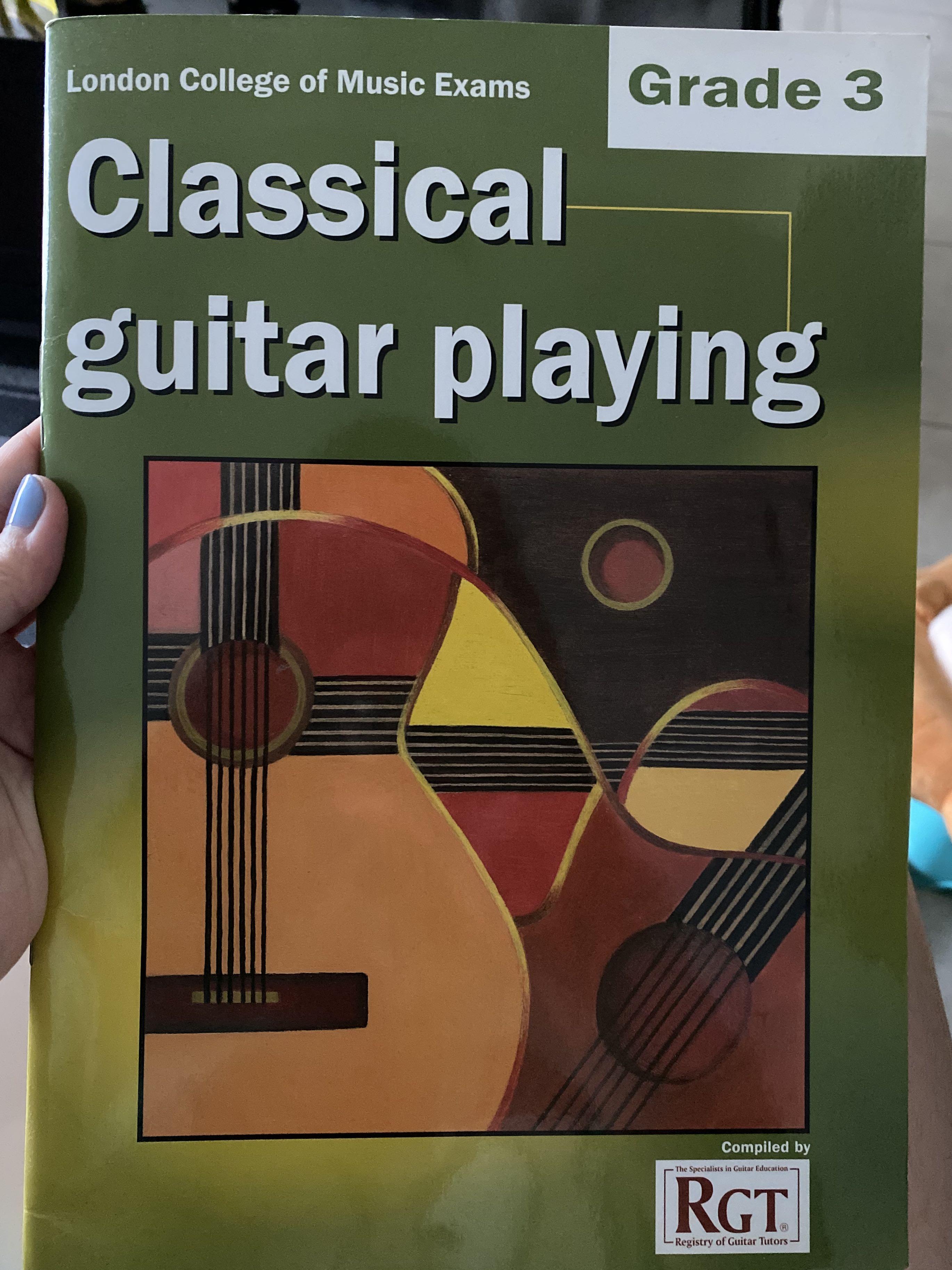 Classical Guitar Music Book, Hobbies & Toys, Music & Media, Music ...