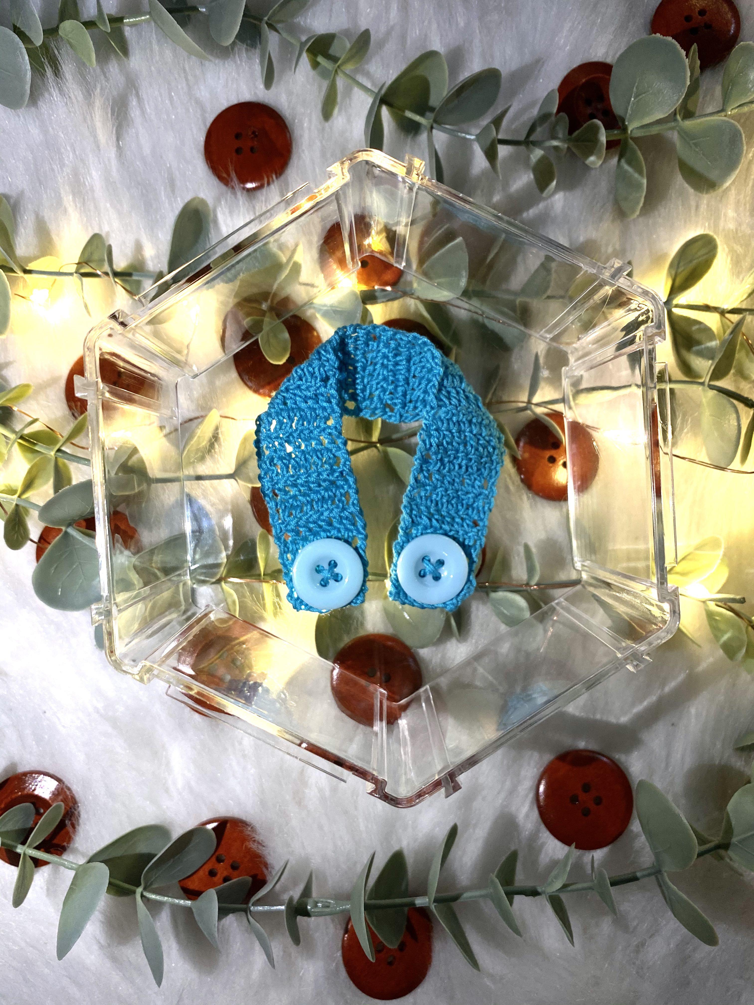 Crochet mask extender, Health & Nutrition, Face Masks & Face Shields on ...