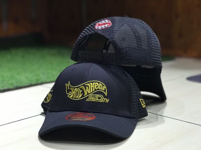 Hot Wheels New Era Trucker Cap, Men's Fashion, Watches & Accessories ...