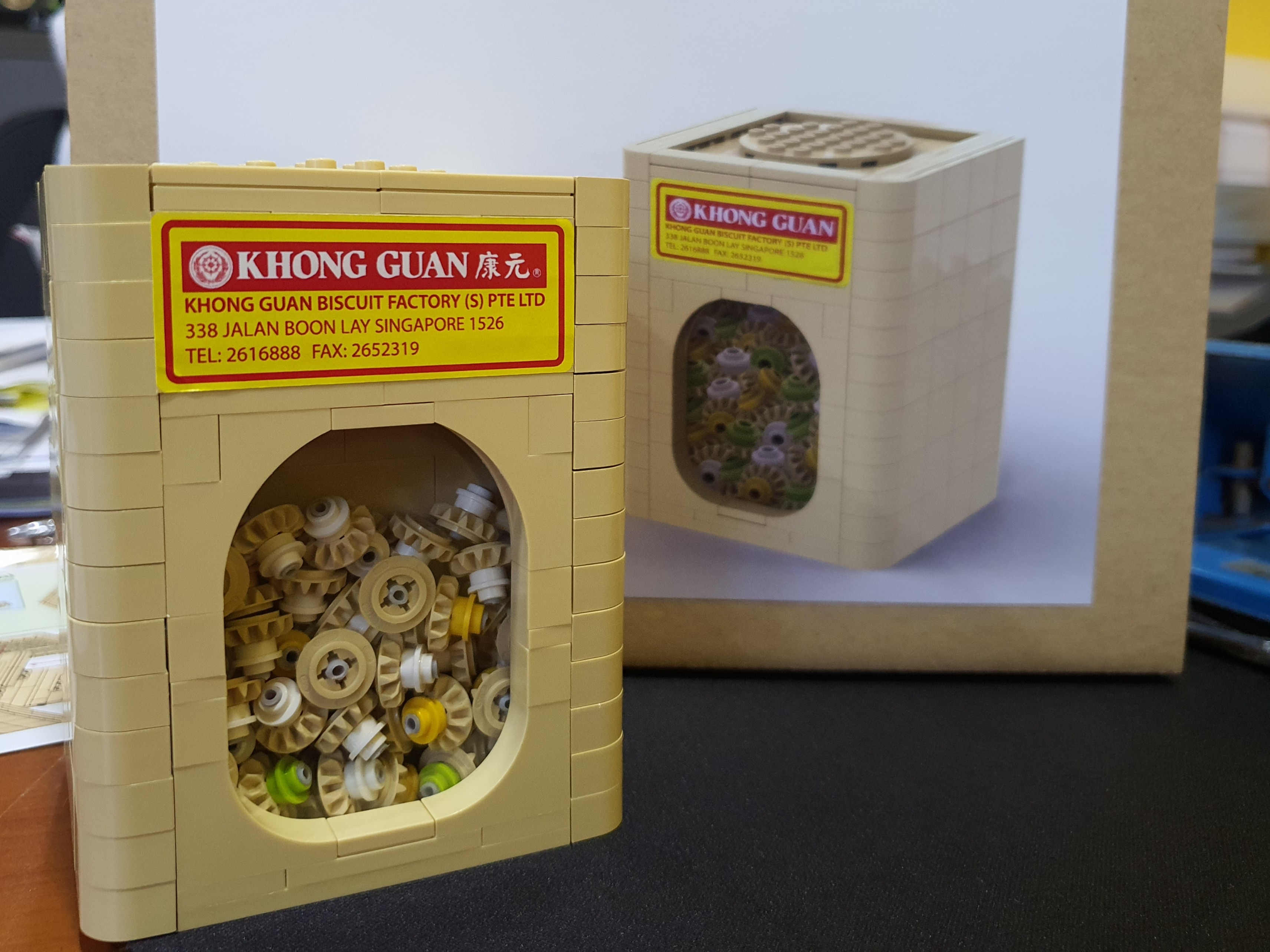 Lego Ice Gem Biscuit Tin, Hobbies & Toys, Toys & Games on Carousell
