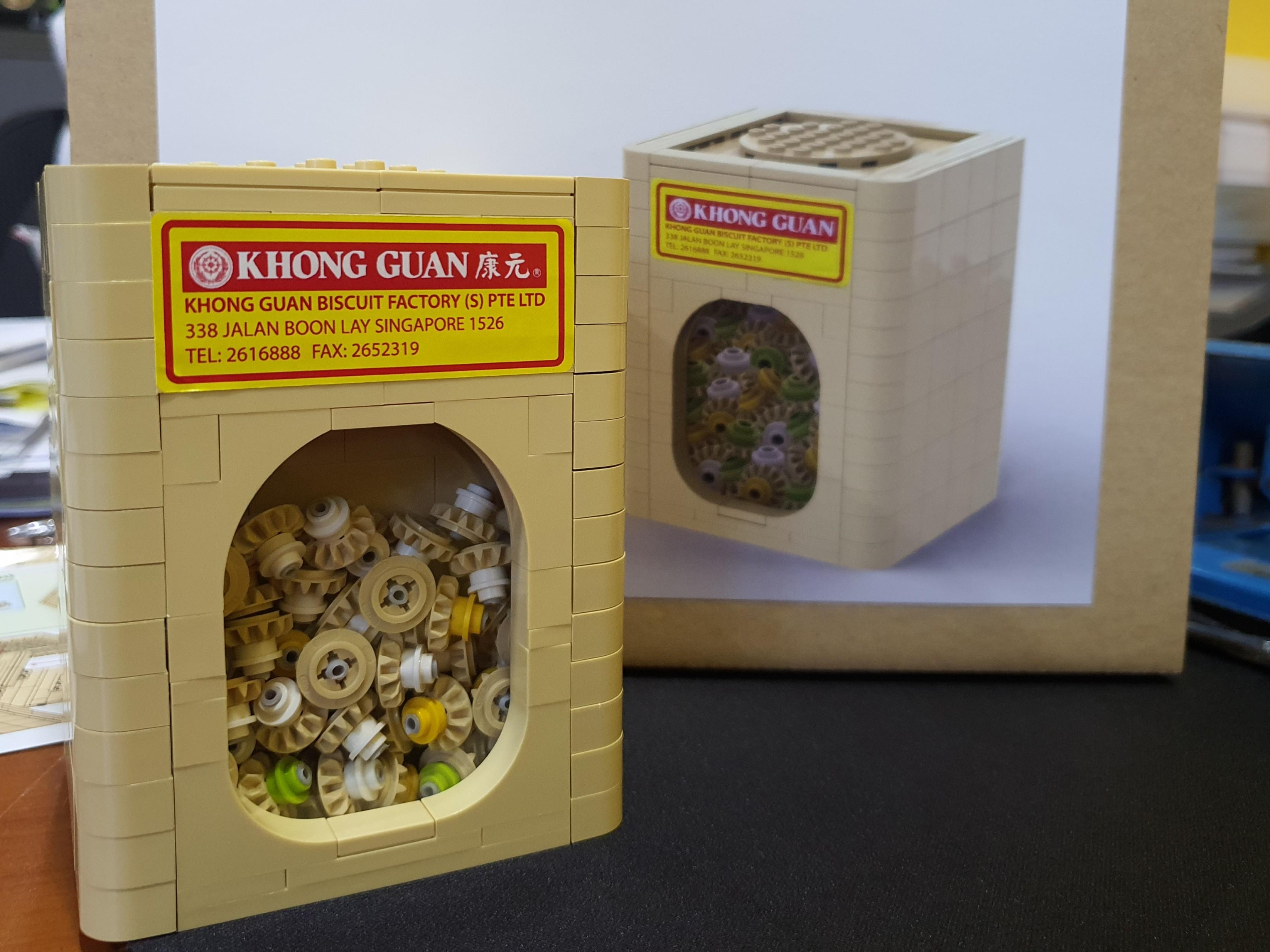 Lego Ice Gem Biscuit Tin, Hobbies & Toys, Toys & Games on Carousell