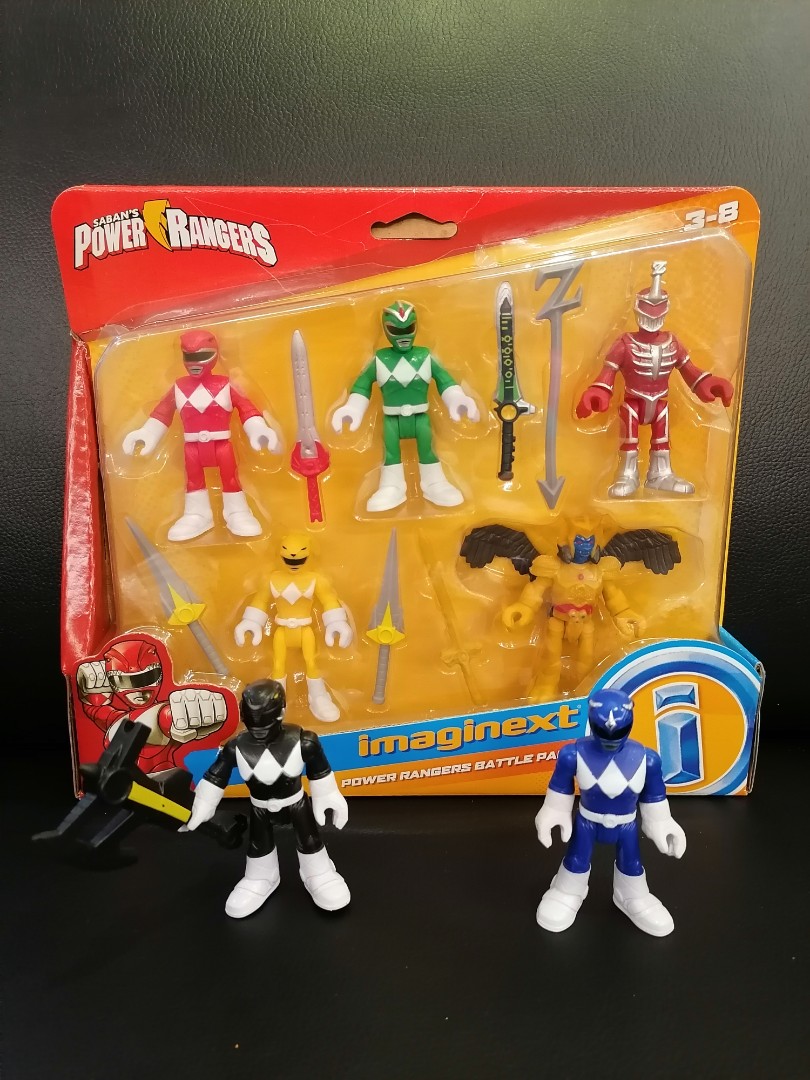 Raya Promo - Imaginext Power Rangers Battle Pack with 2 loose Rangers ...