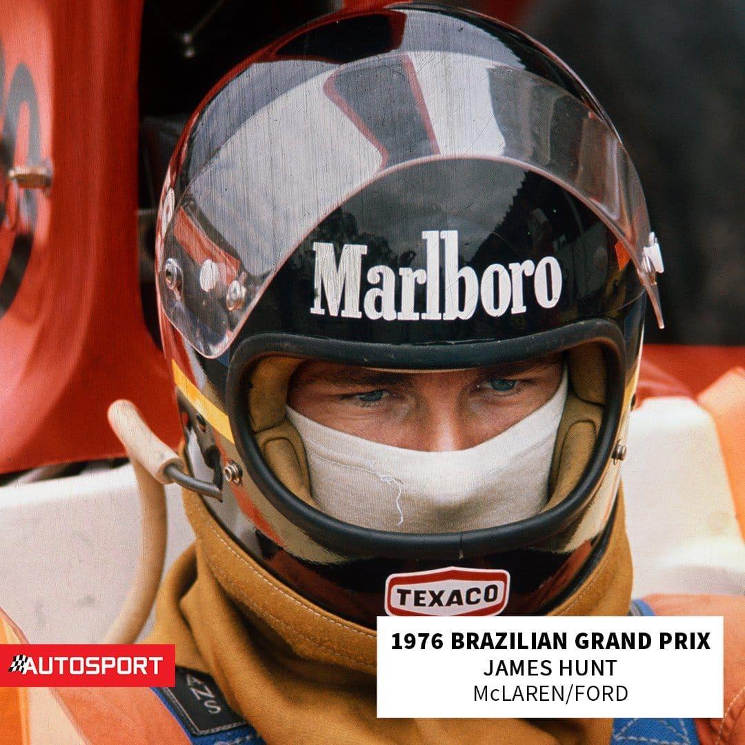 James Hunt Vintage F1 Helmet 1976, Vintage & Collectibles, Vintage ...