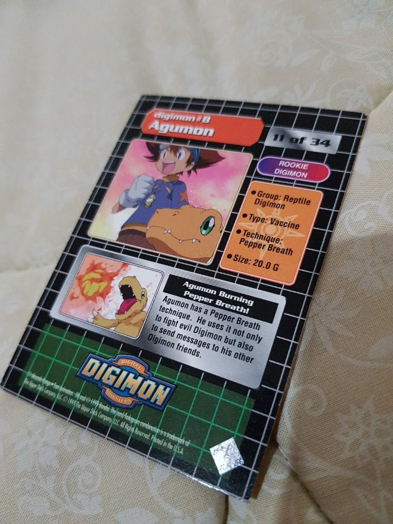 Kartu Koleksi DIGIMON #11, Toys & Collectibles, Permainan Papan & Kartu ...