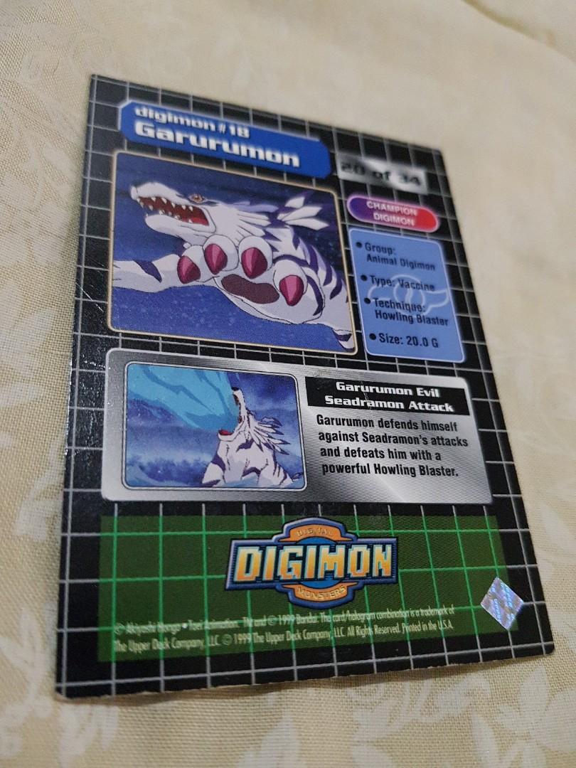 Kartu Koleksi DIGIMON #18, Toys & Collectibles, Permainan Papan & Kartu ...