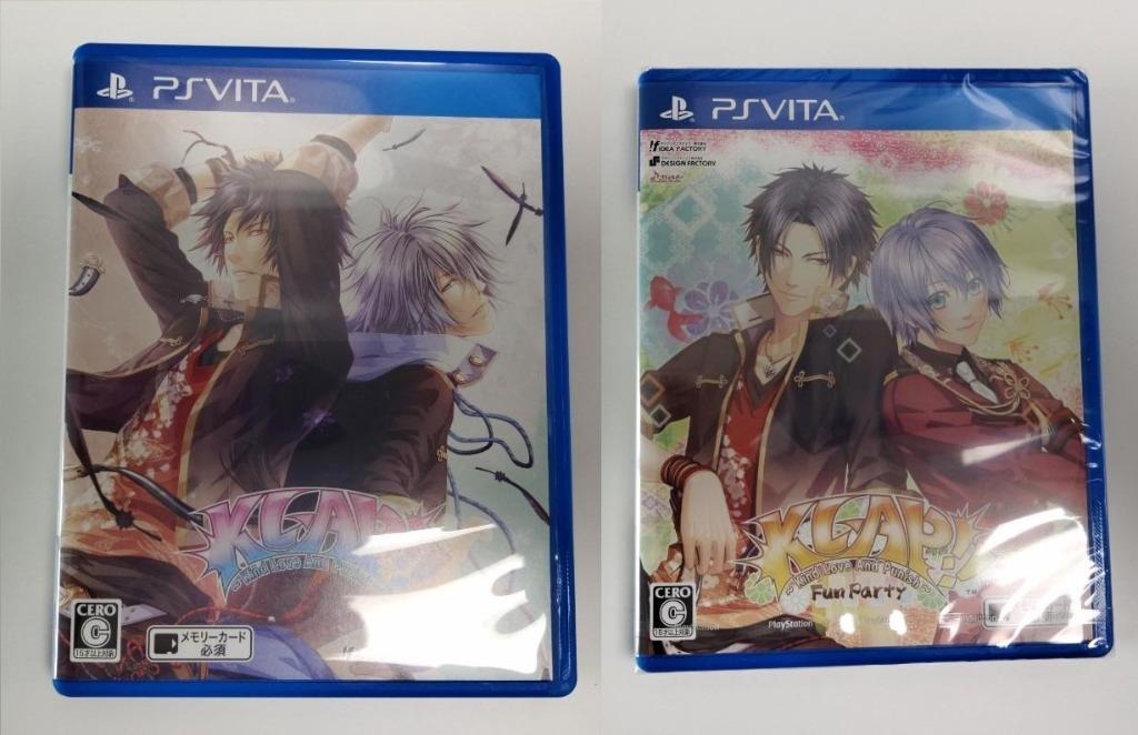 Klap 2 Games Set Ps Vita Anime Style Visual Novel Video Gaming