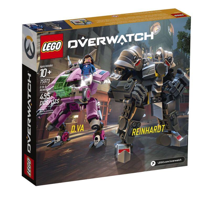 Lego 75973 Overwatch DVA & Reinhardt Mech Robot Armor Minifigure Action ...
