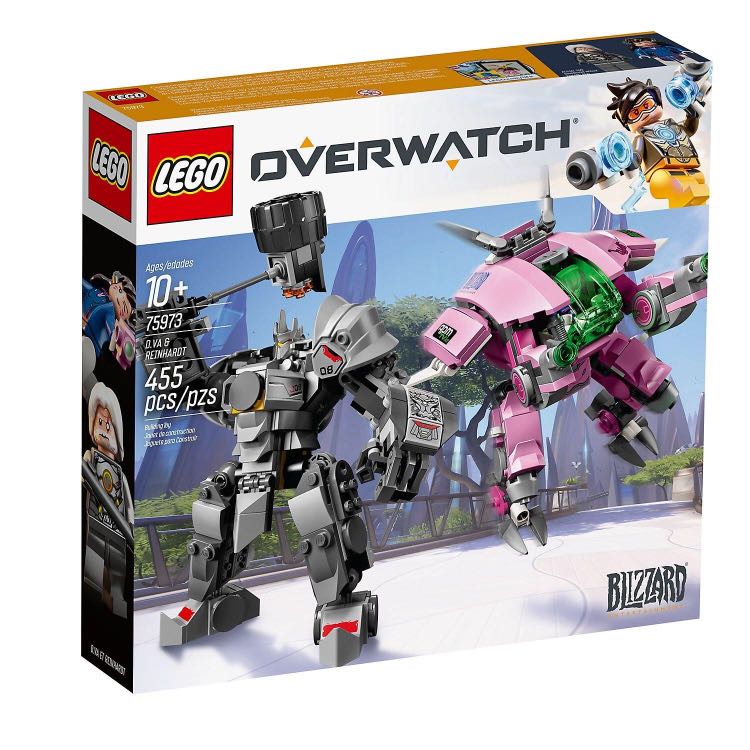 Lego 75973 Overwatch DVA & Reinhardt Mech Robot Armor Minifigure Action ...