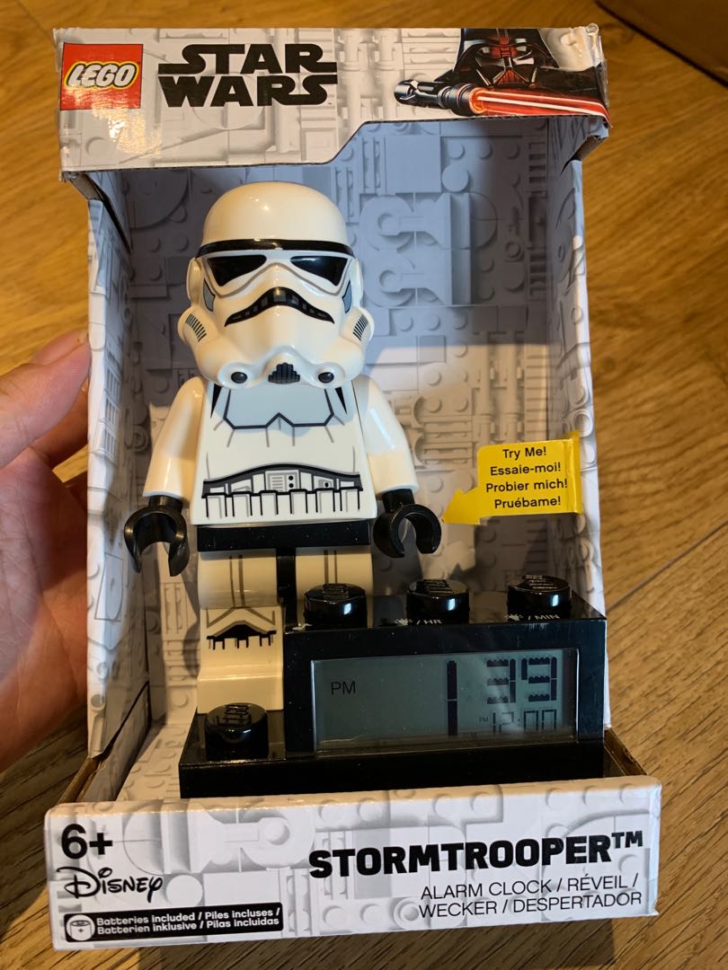 LEGO Star Wars alarm clock, Hobbies & Toys, Toys & Games on Carousell