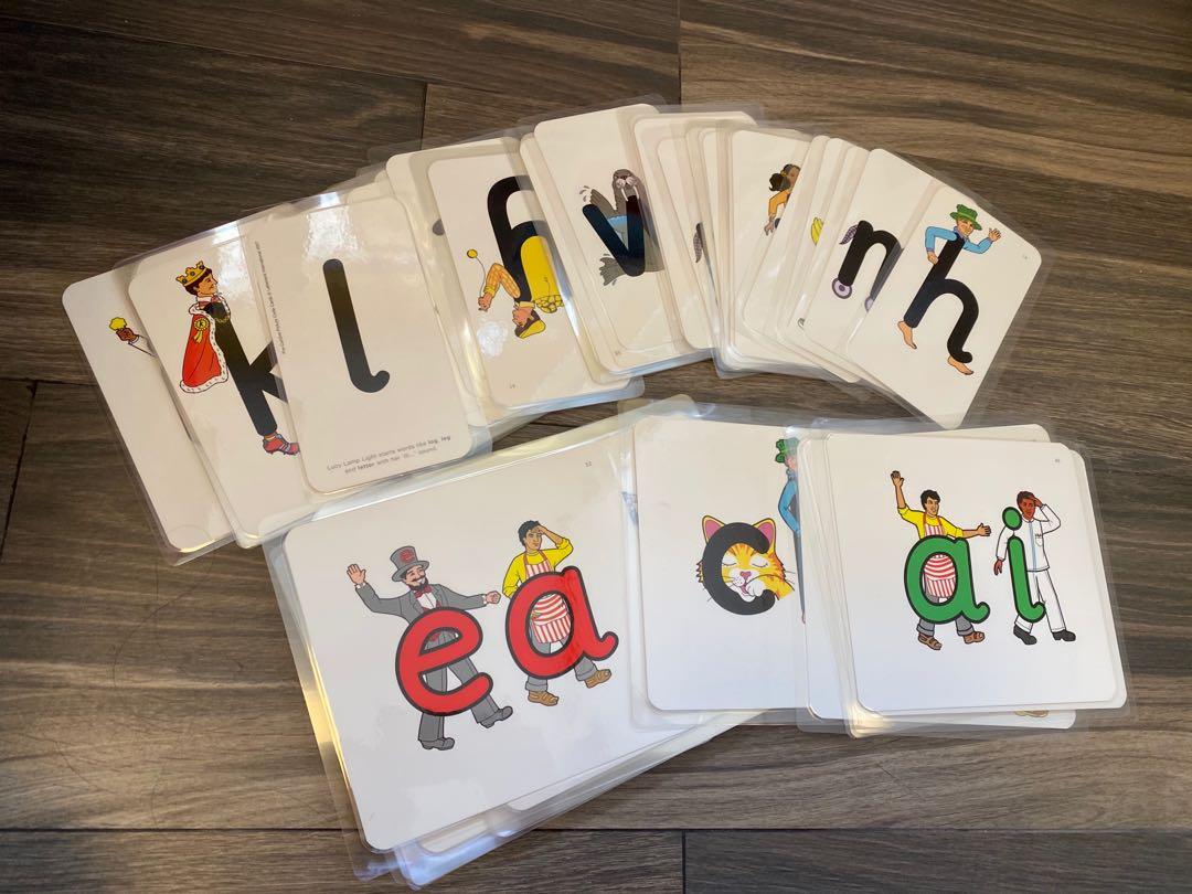 Letterland Picture Code Cards, 兒童＆孕婦用品, 嬰兒玩具 - Carousell