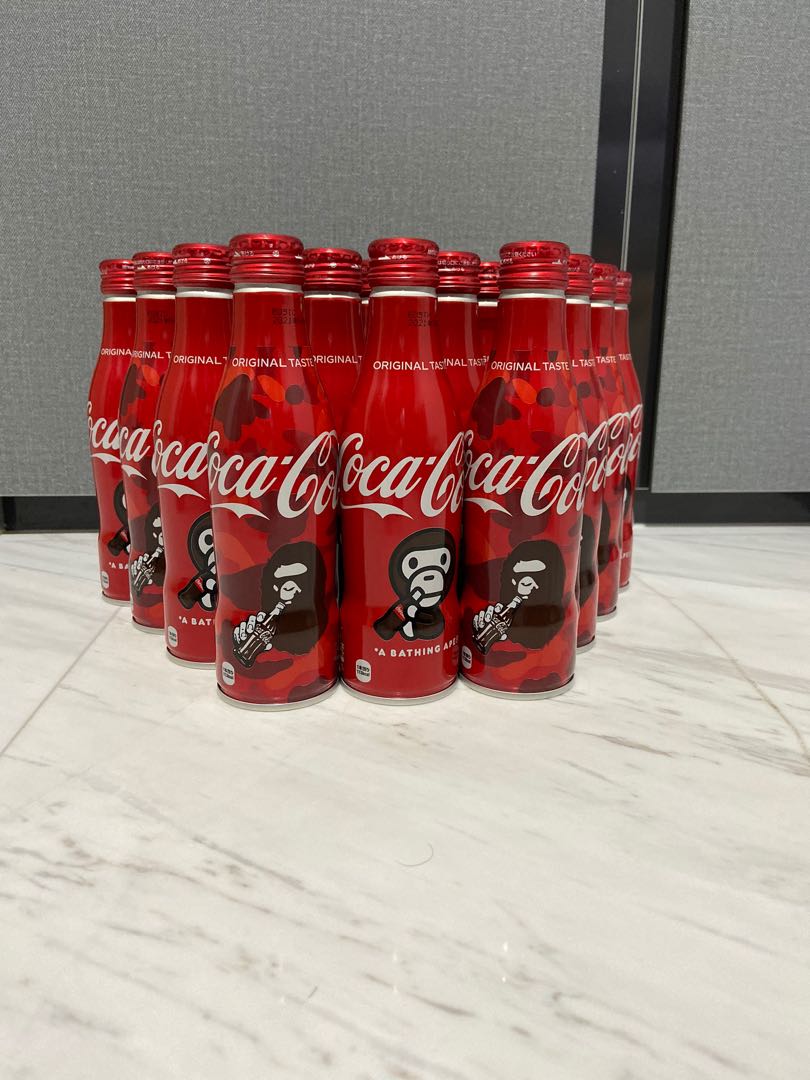 LIMITED EDITION!! Bape x Coke 250ml Bottle, Food & Drinks, Beverages on ...