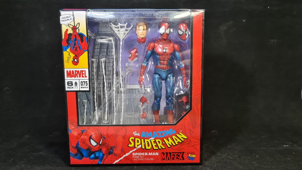 MAFEX No.075 Spider-Man comic book version, Hobbies & Toys, Toys ...