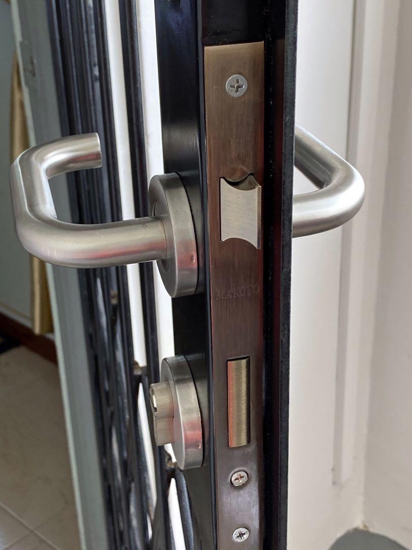 Main Gate Lock with Installation for $128, Furniture & Home Living ...