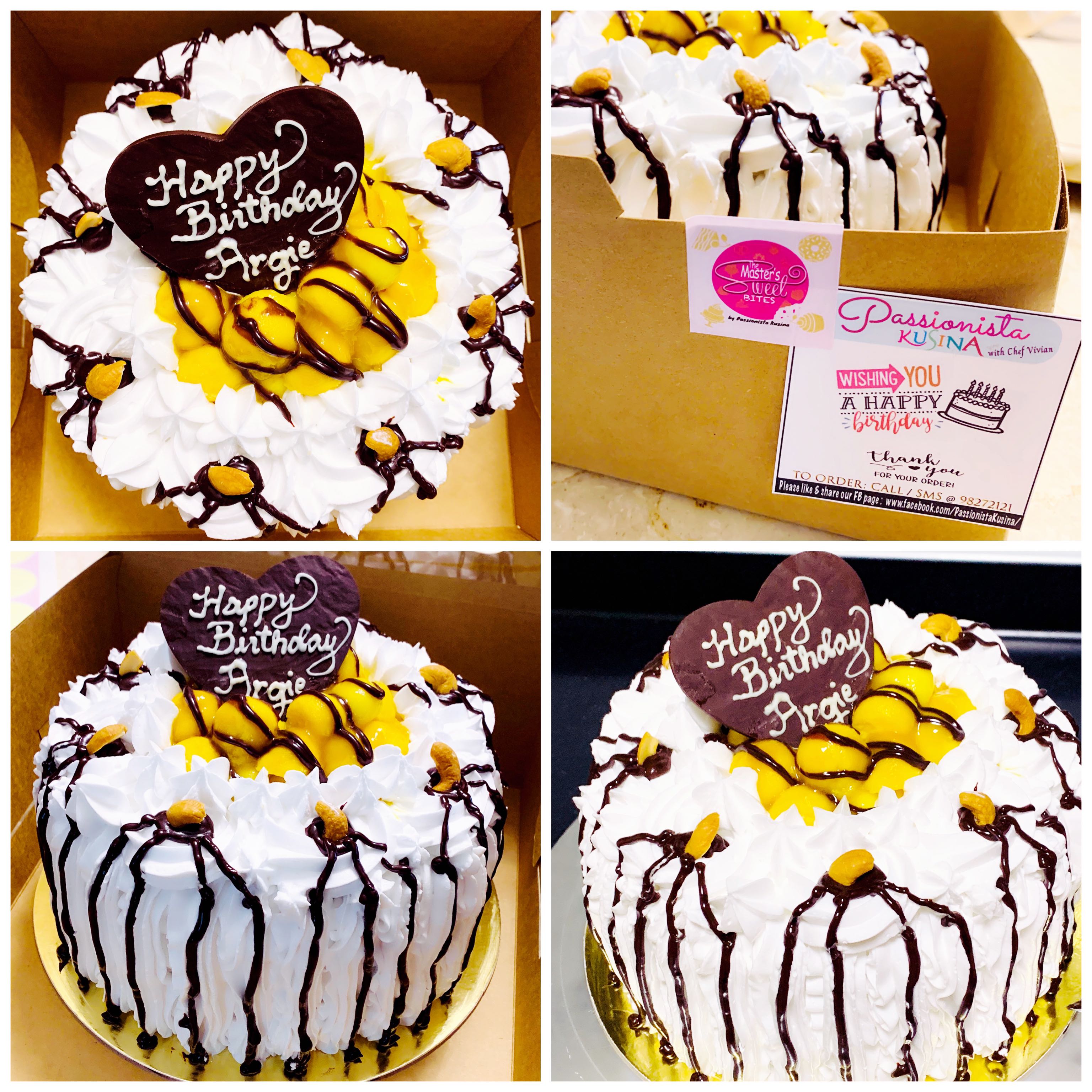 Mango bravo cake 7”, Food & Drinks, Homemade Bakes on Carousell