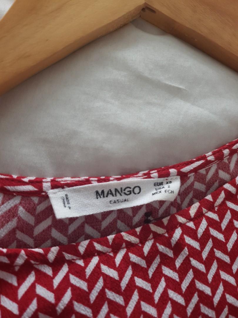 Mango Red Top on Carousell