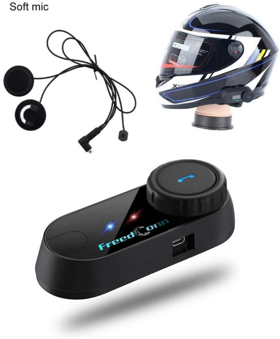 (MS1692)Bluetooth Intercom FreedConn TCOM-VB Motorcycle Intercom, 800M ...