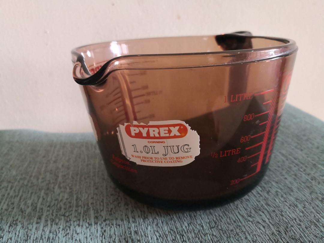 Pyrex Measuring 1.0L Jug, Furniture & Home Living, Kitchenware & Tableware, Bakeware on Carousell