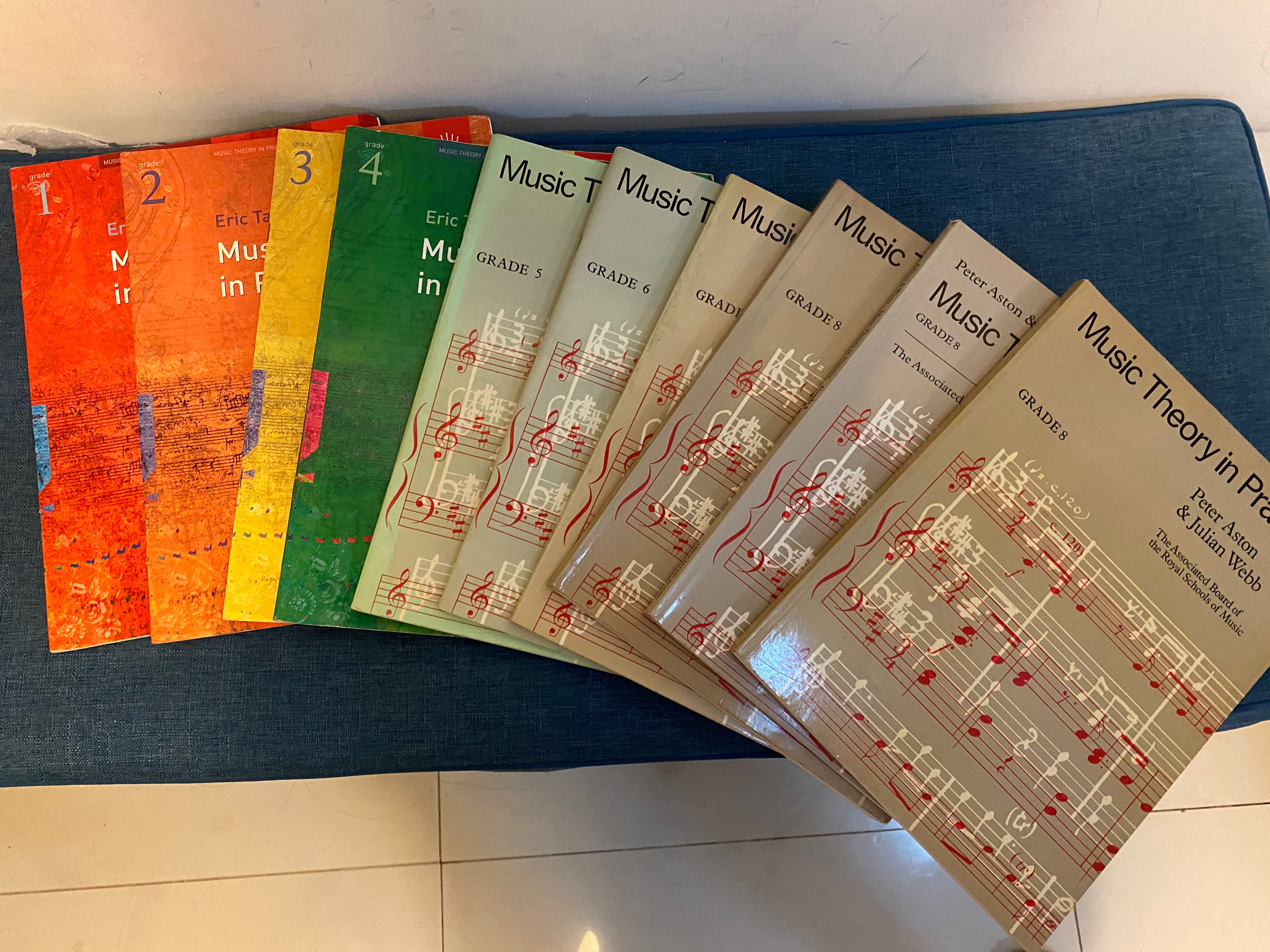 Music theory in practice grade 1 to 8 piano book 琴書, 音樂樂器 & 配件, 音樂配件 ...