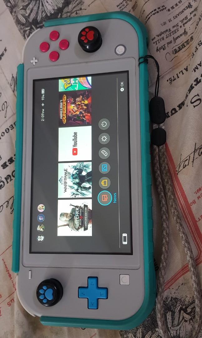 Nintendo Switch Lite (Bundle) - Pokemon Edition, Video Gaming, Video ...