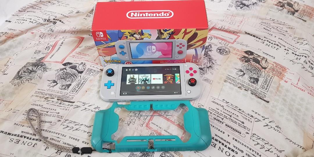 Nintendo Switch Lite (Bundle) - Pokemon Edition, Video Gaming, Video ...