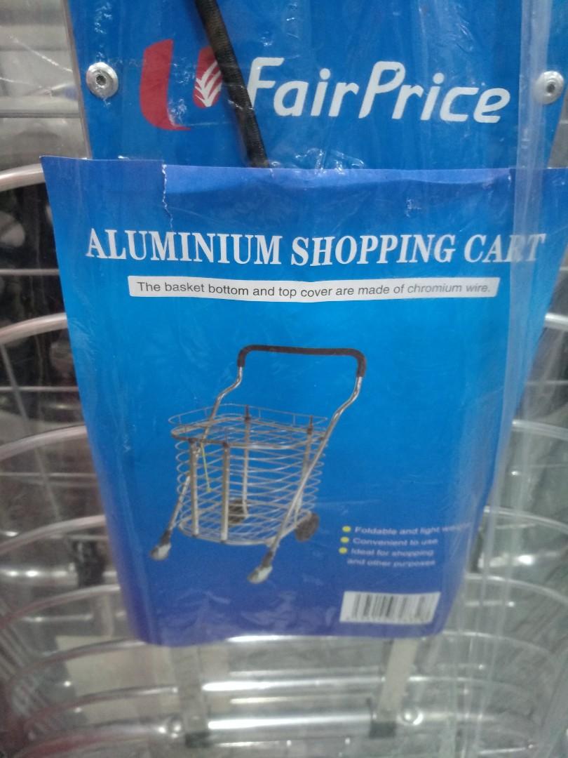 Ntuc Trolley Shopping Cart, Babies & Kids, Strollers, Bags & Carriers ...