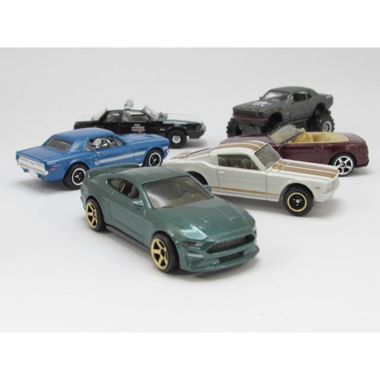 {ORIGINAL} MATCHBOX FORD MUSTANG SERIES SET OF 6 (GGF12), Hobbies ...