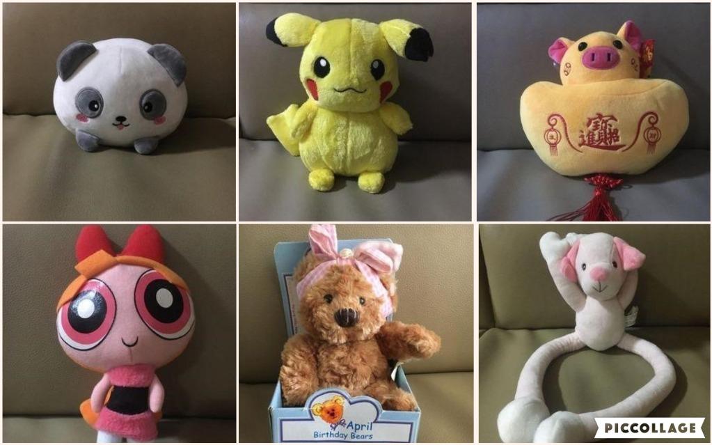 Pikachu Sweet Teddy Bear Sausage Dog Powerpuff Girls Panda Little ...