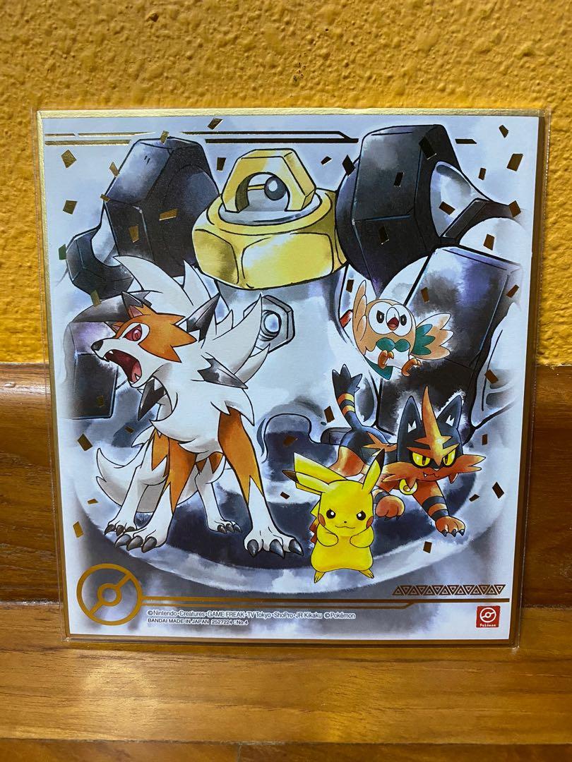 Pokemon Shikishi Art 4, Hobbies & Toys, Toys & Games on Carousell