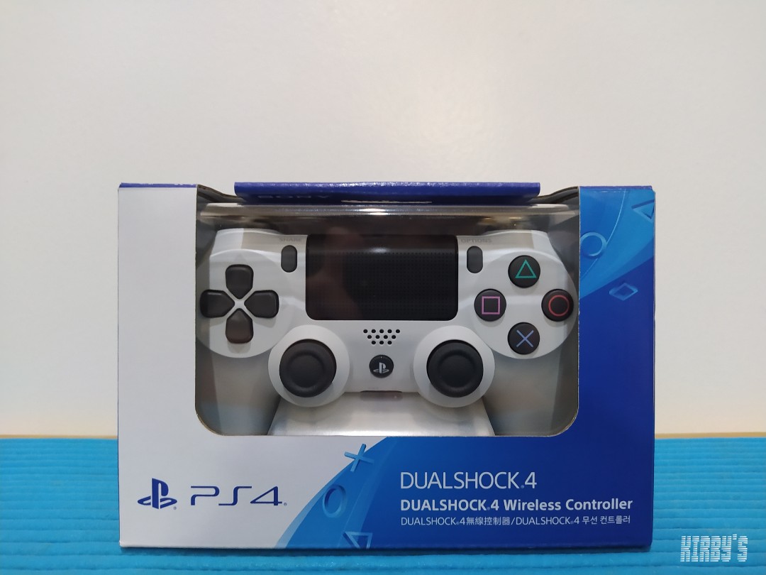 PS4 DualShock 4 Wireless Controller GLACIER WHITE [BRAND NEW] (CUH ...