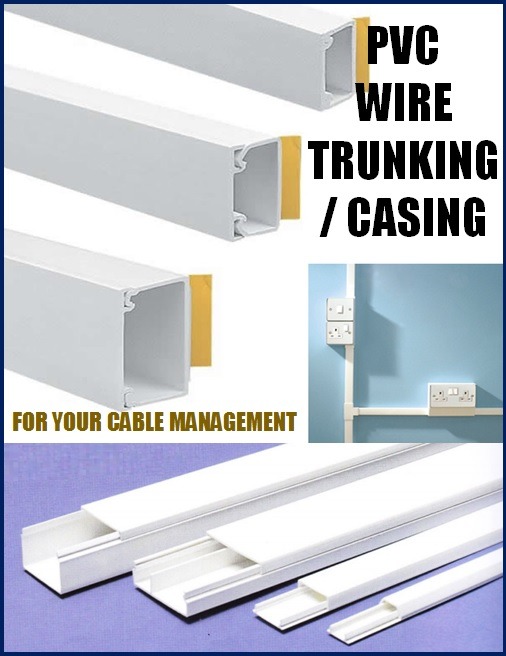 PVC TRUNKING /PVC CABLE CASING/ CABLE TRUNKING, Everything Else on ...