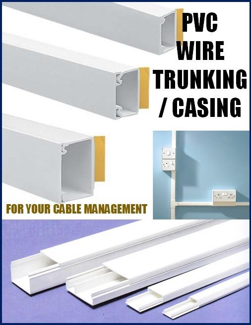 PVC TRUNKING /PVC CABLE CASING/ CABLE TRUNKING, Everything Else on ...