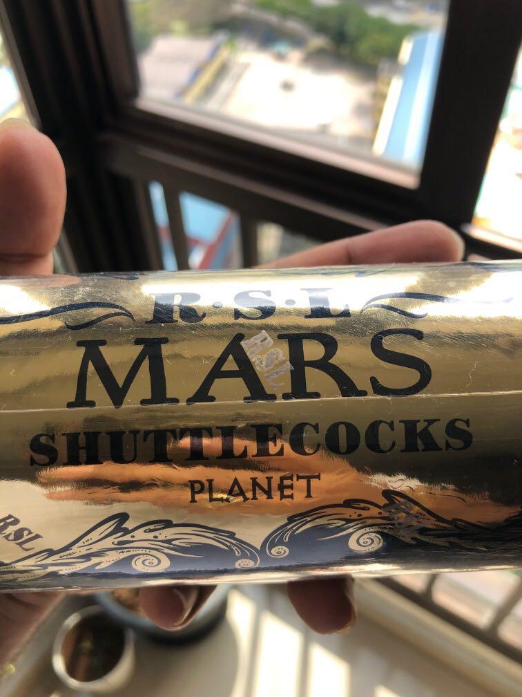 RSL Mars Shuttle cocks(badminton), Sports Equipment, Sports & Games ...